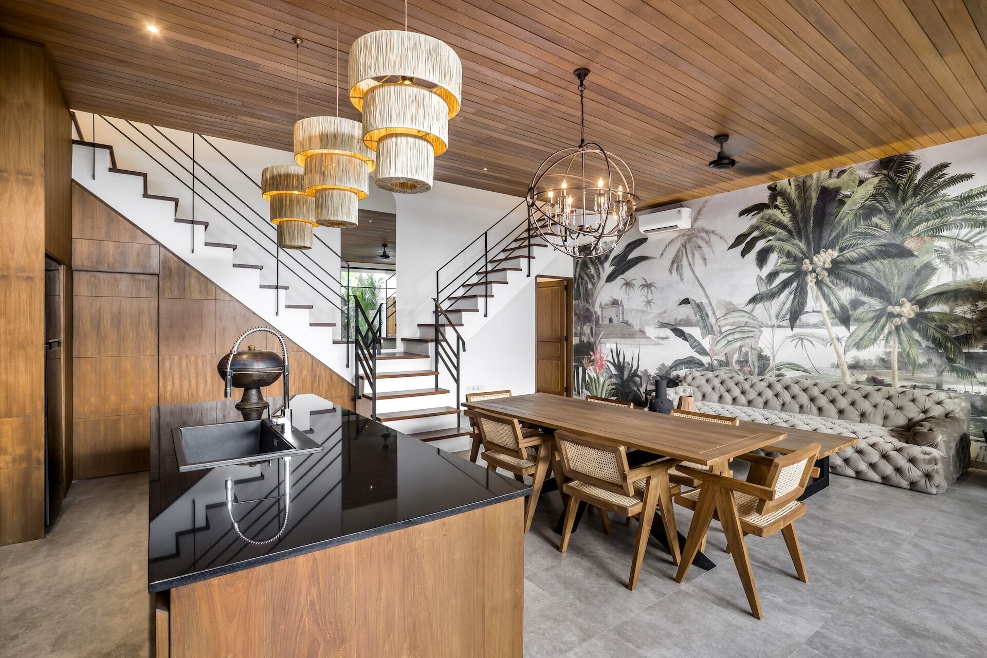 Modern Nusantara Loft Pererenan villas in loft style!